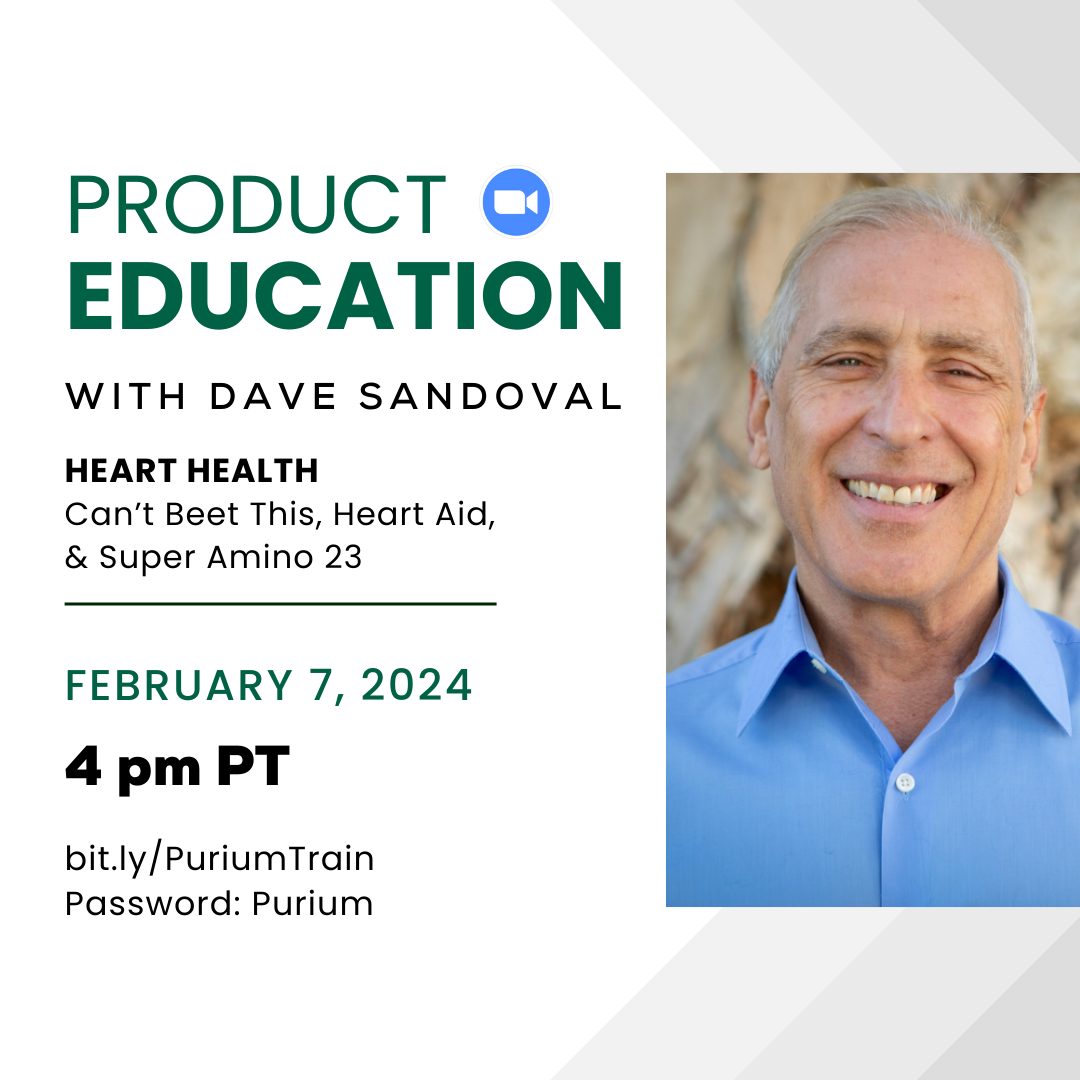 Product Education with Dave Sandoval: Heart Health