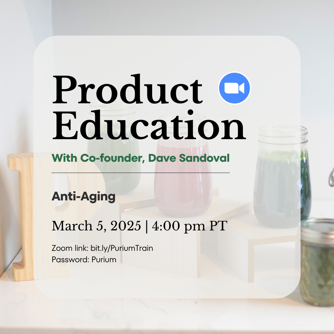 Product Education with Dave Sandoval: Anti-Aging